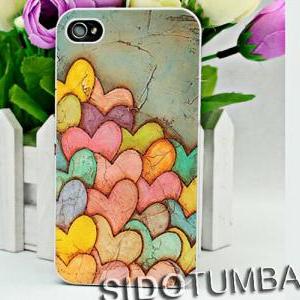 Love Heart Pattern - Case Cover For.. on Luulla