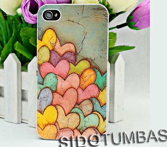 Love Heart Pattern - Case Cover For.. on Luulla